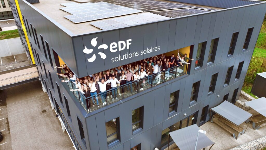 EDF ENR devient EDF solutions solaires